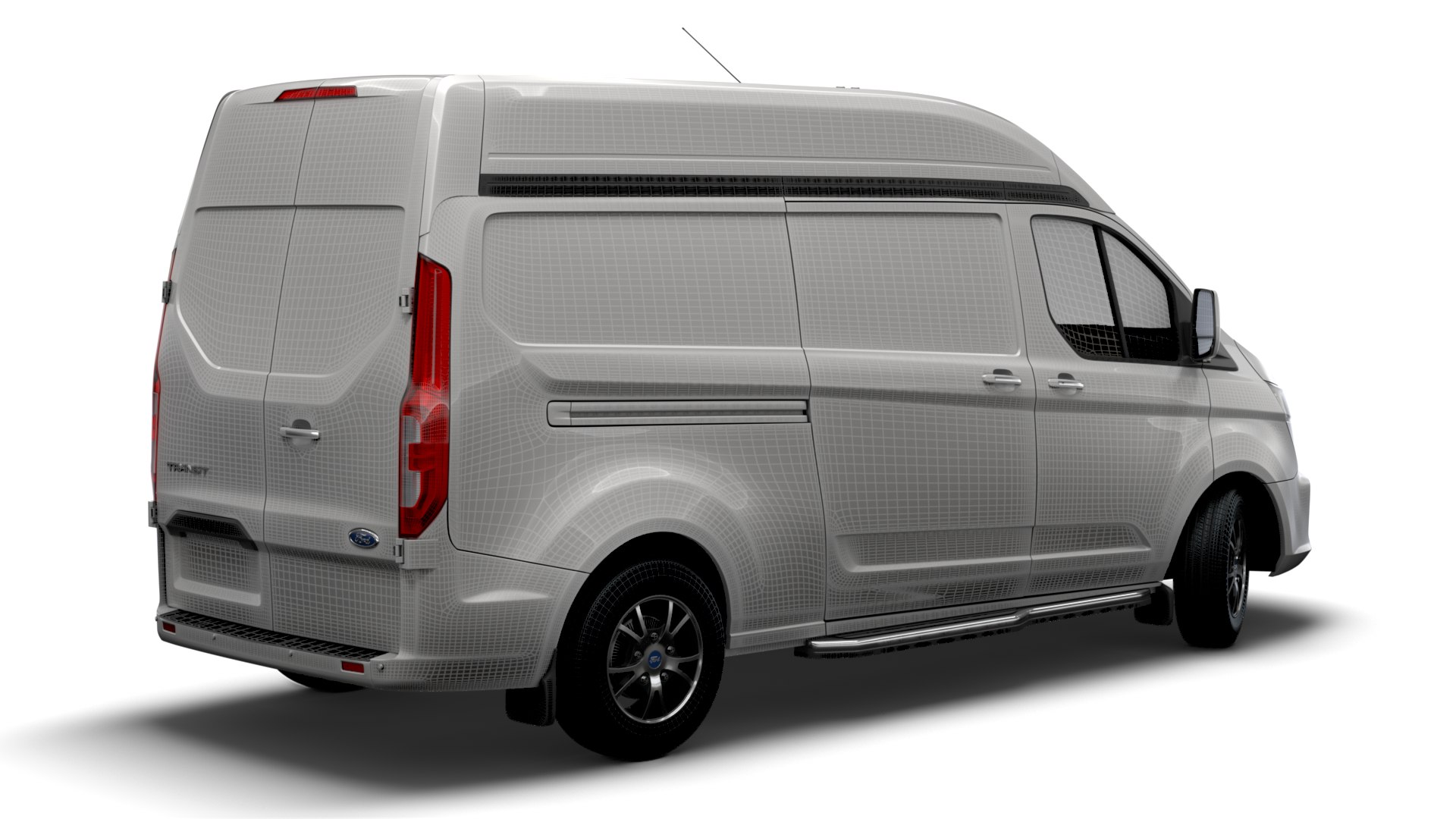 Ford Transit Custom Van L2H2 China 2023 3D - TurboSquid 2046107