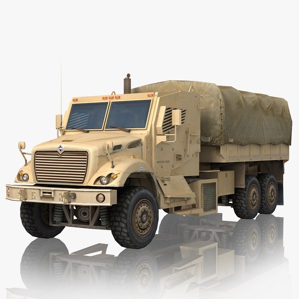 3d navistar 7000 mv 6x6 model