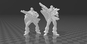 Game Character STL Models for Download | TurboSquid