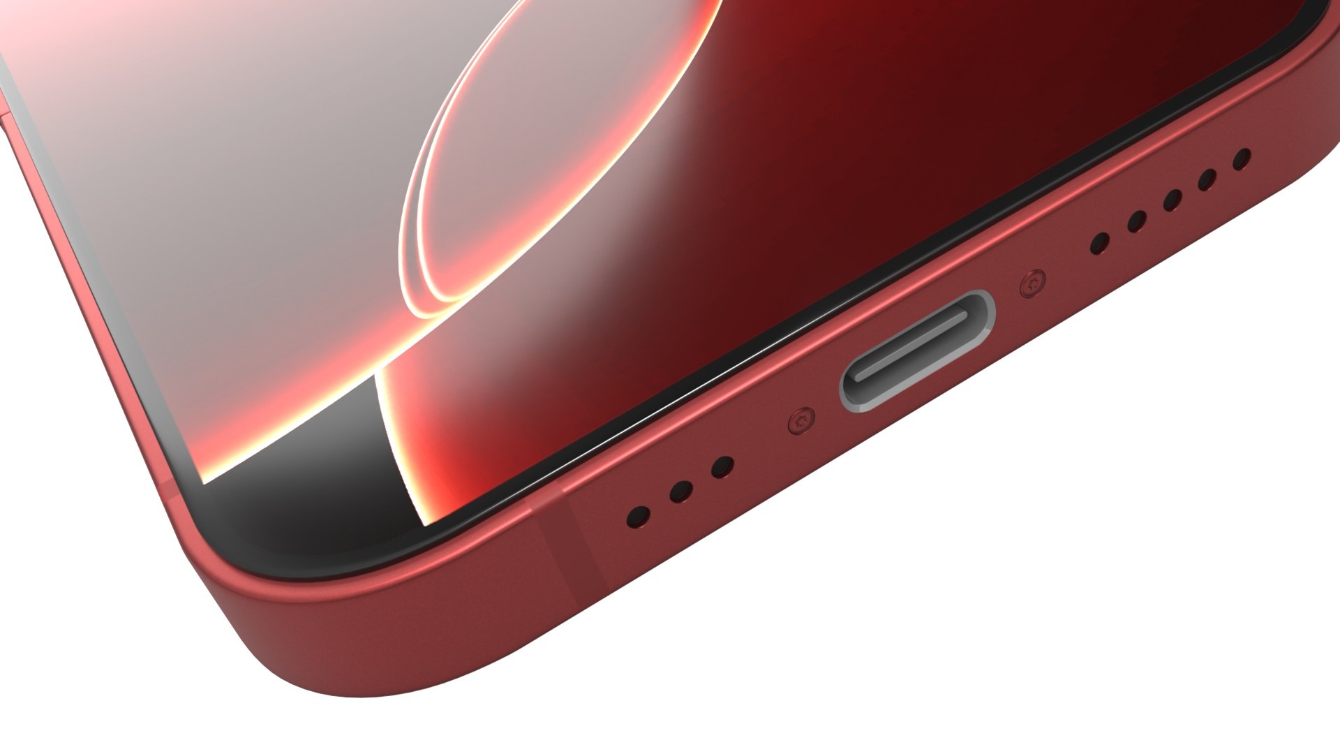 IPhone Flip Crimson Red Rigged 3D Model - TurboSquid 2321049