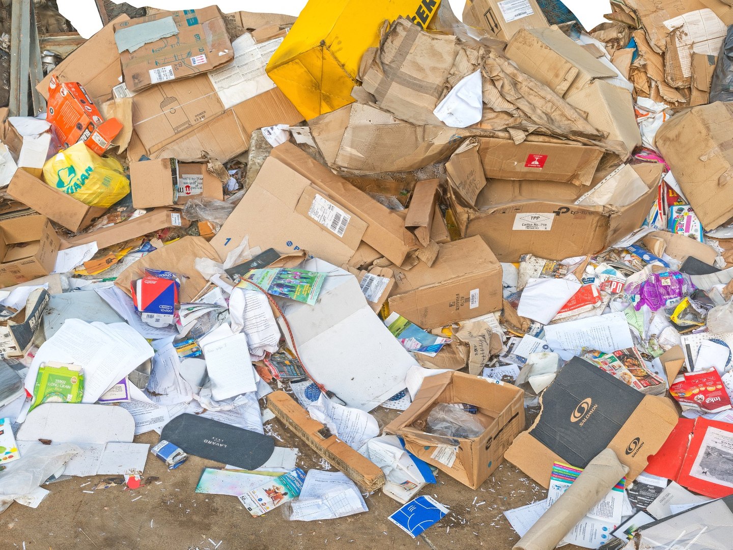 Wastepaper Garbage 3D Model - TurboSquid 1221983