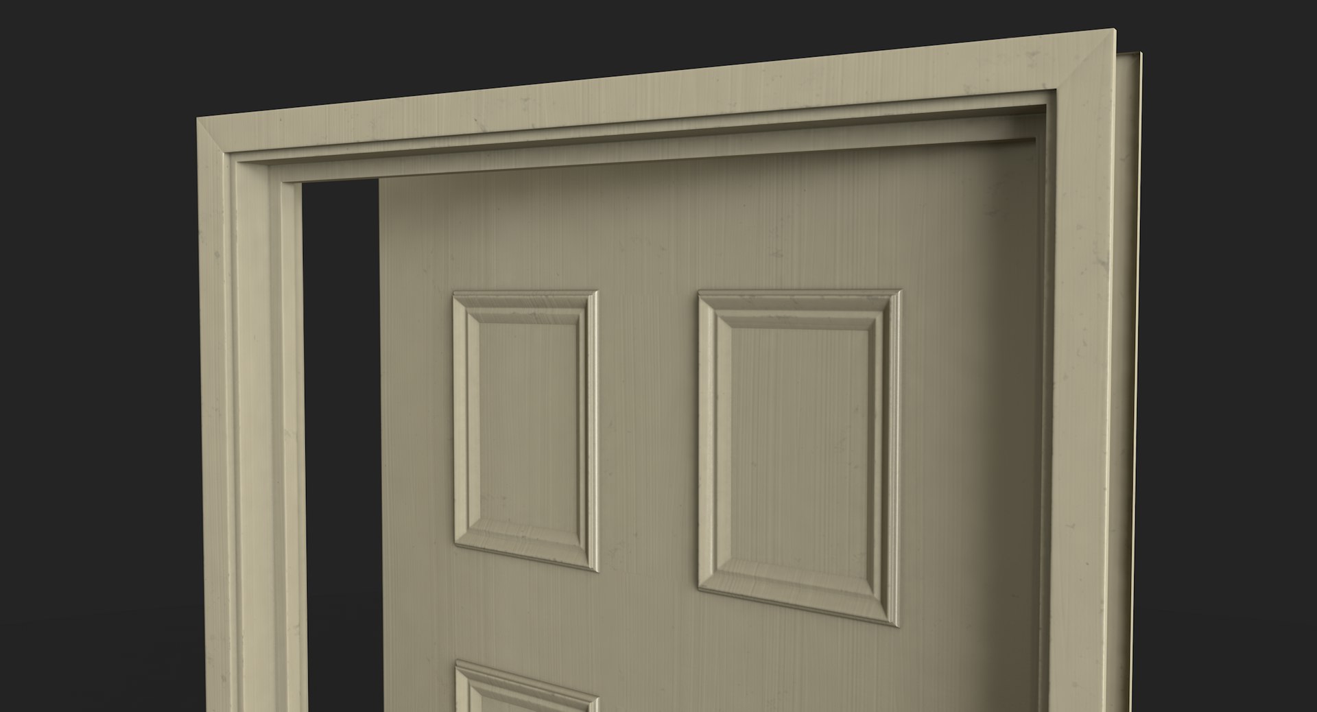 3D Model Realistic Door Ready - - TurboSquid 1273596