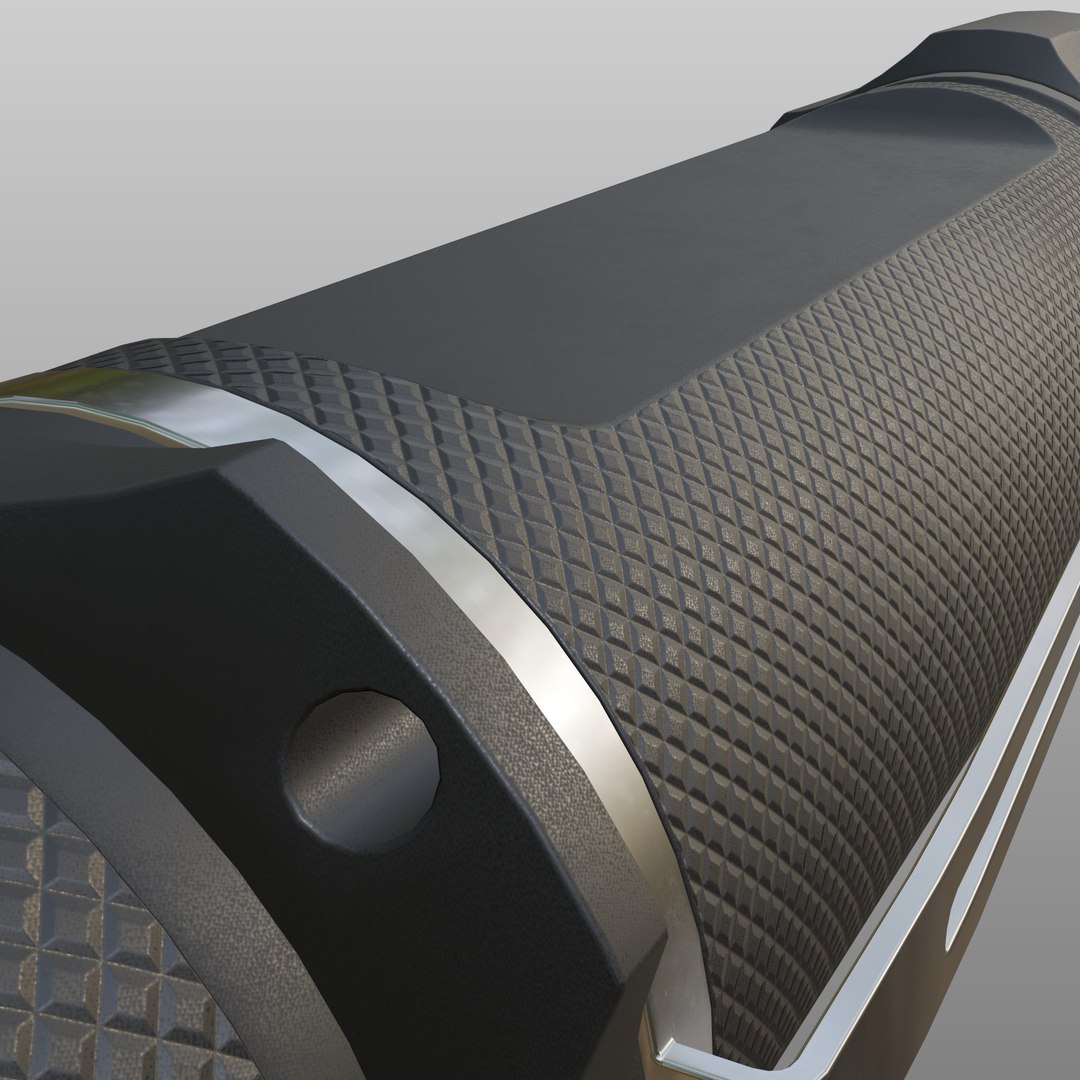 3D Generic Tactical Flashlight Model - TurboSquid 2224972