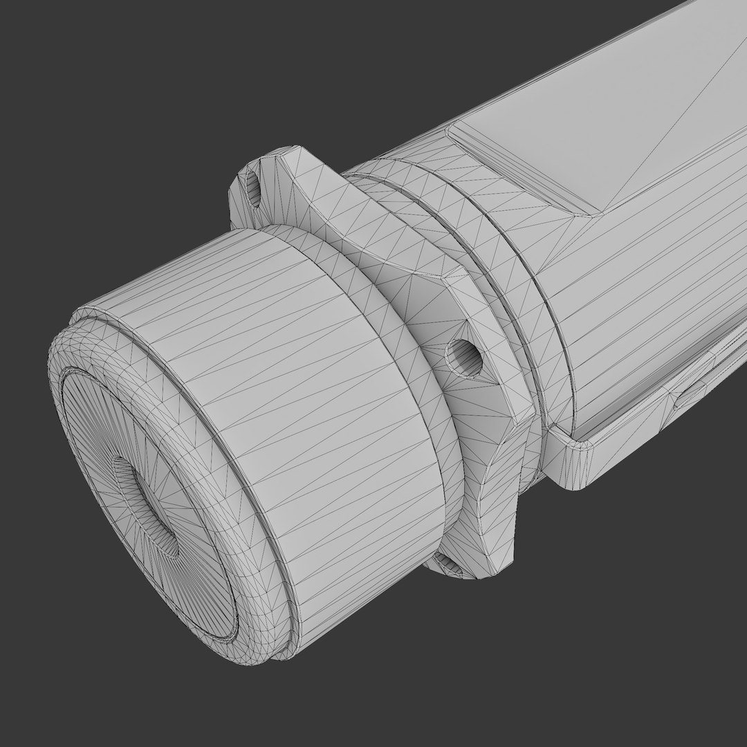 3D Generic Tactical Flashlight Model - TurboSquid 2224972