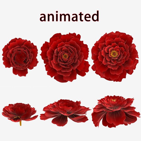 3D rose animation - TurboSquid 1252440