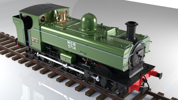 GWR 5700 class Steam locomotive3Dモデル - TurboSquid 2054741