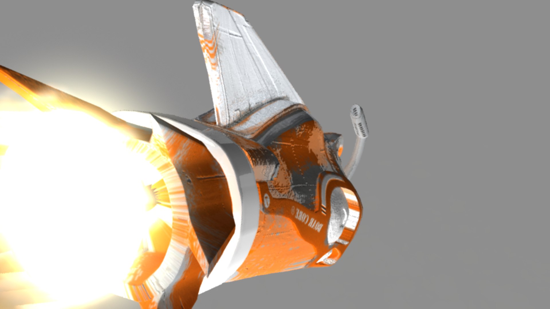 3D Dynamics Missile Model - TurboSquid 1270753