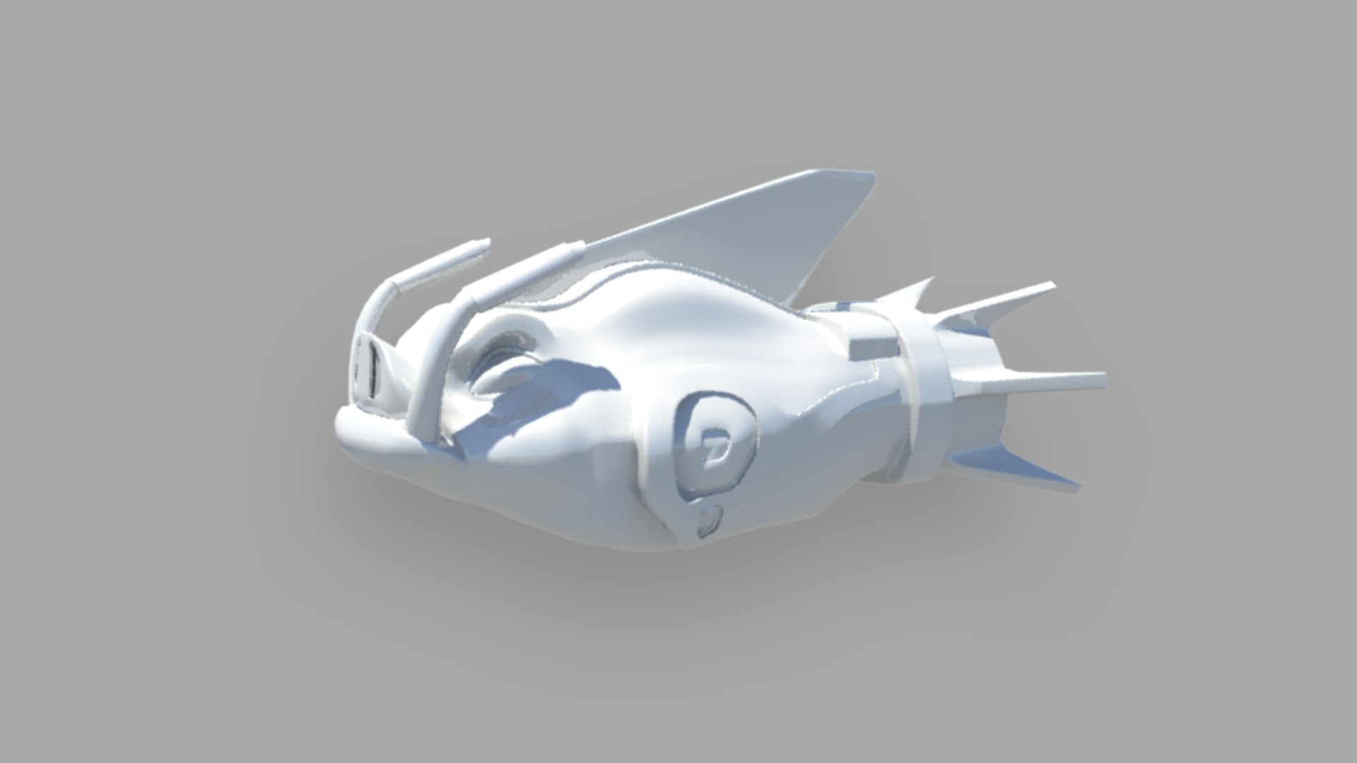 3D Dynamics Missile Model - TurboSquid 1270753