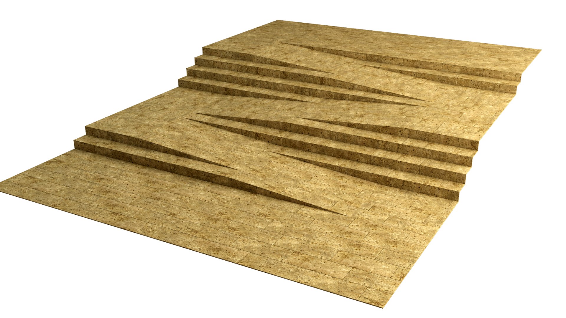 3D Ramp Stairs - TurboSquid 1928173