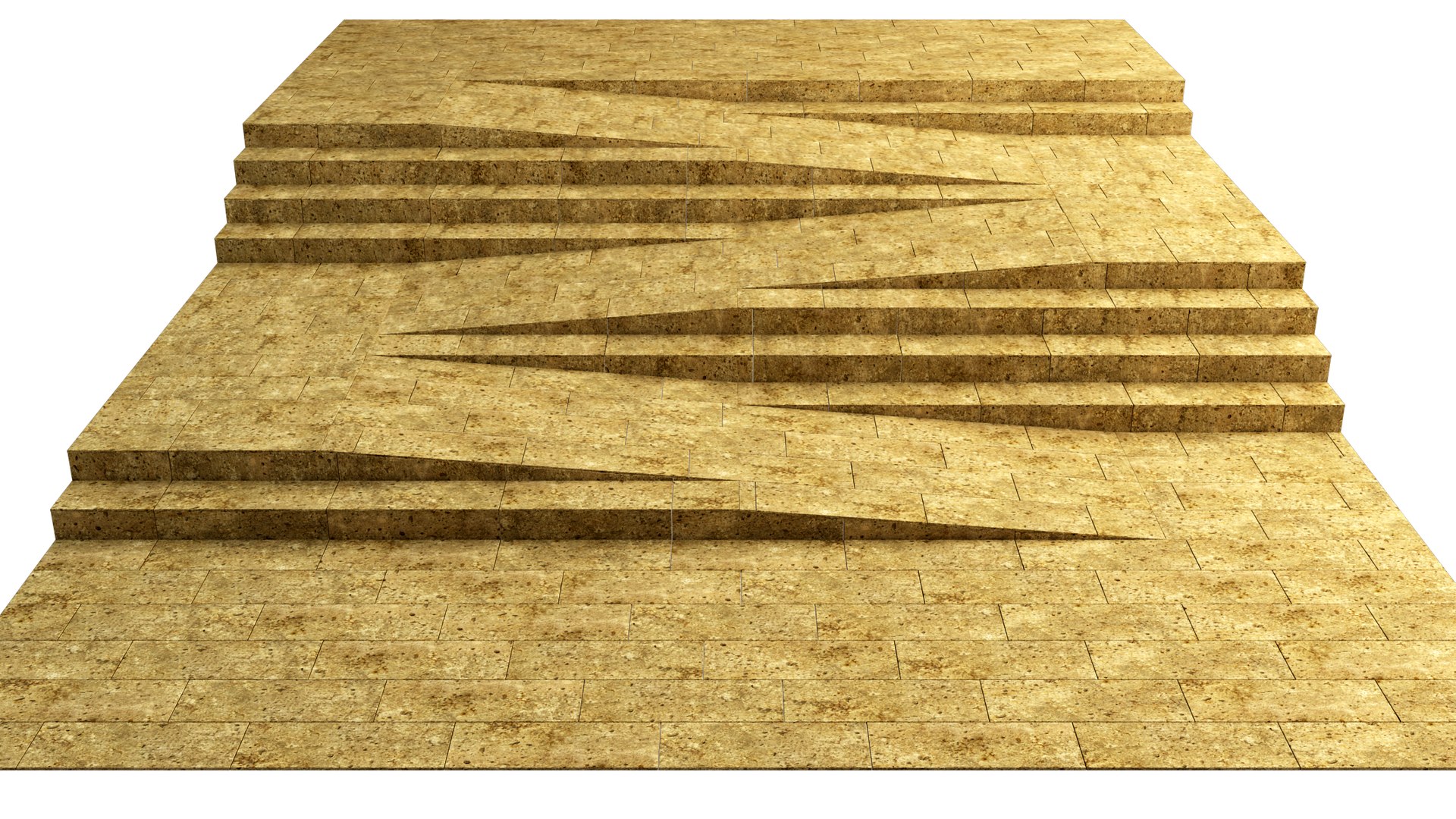 3D Ramp Stairs - TurboSquid 1928173