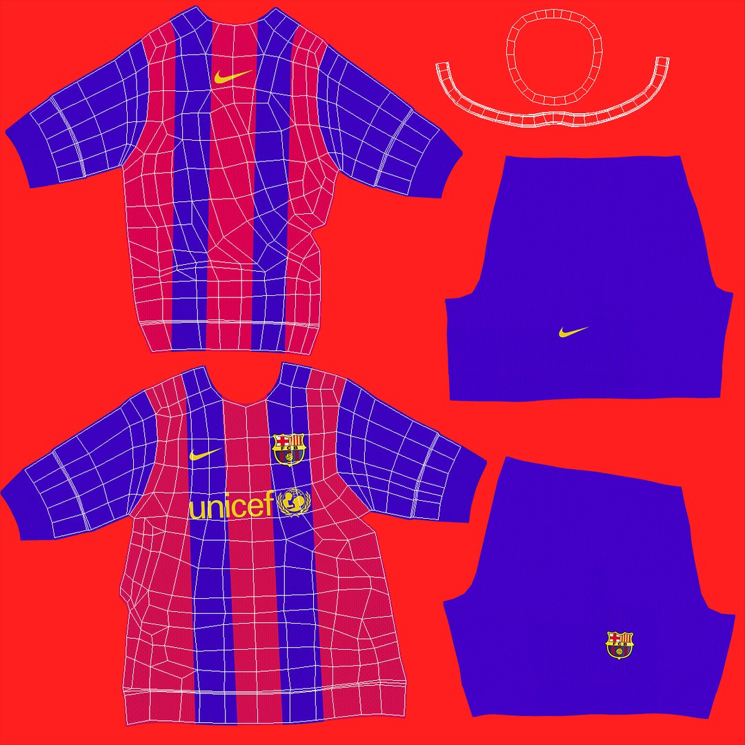 3D FC Barcelona Football Club Jersey Nike - TurboSquid 2190071