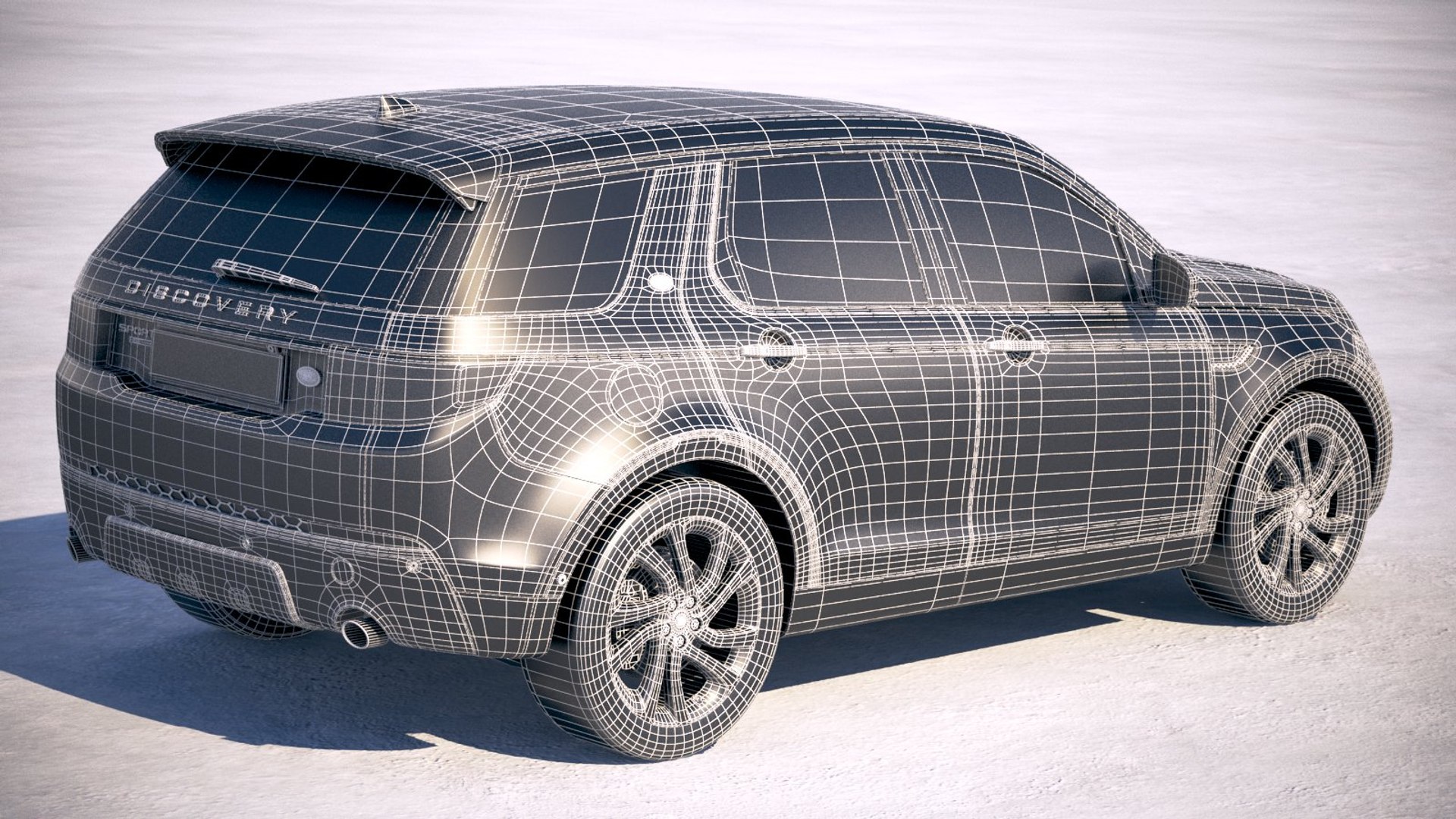 Land Rover Discovery 3D Model - TurboSquid 1346560