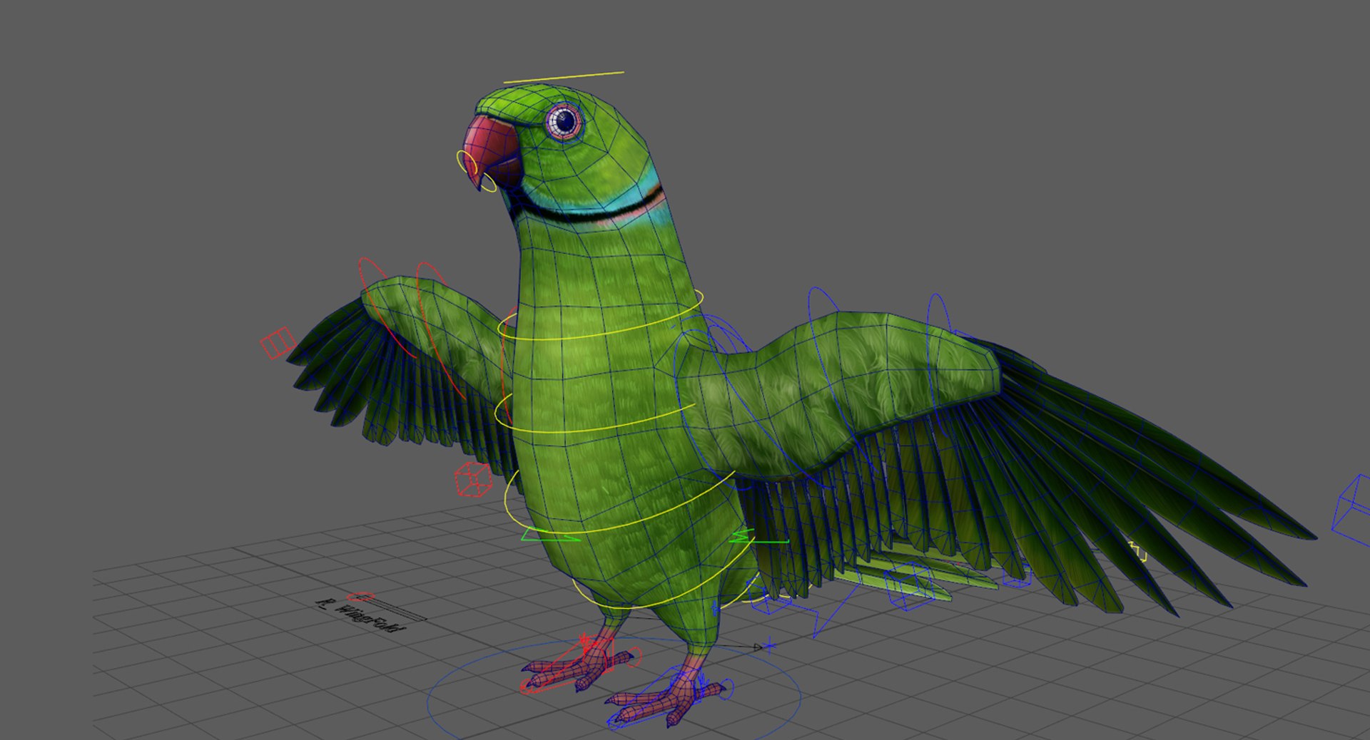 3D Model Parrot Stylized - TurboSquid 1596774