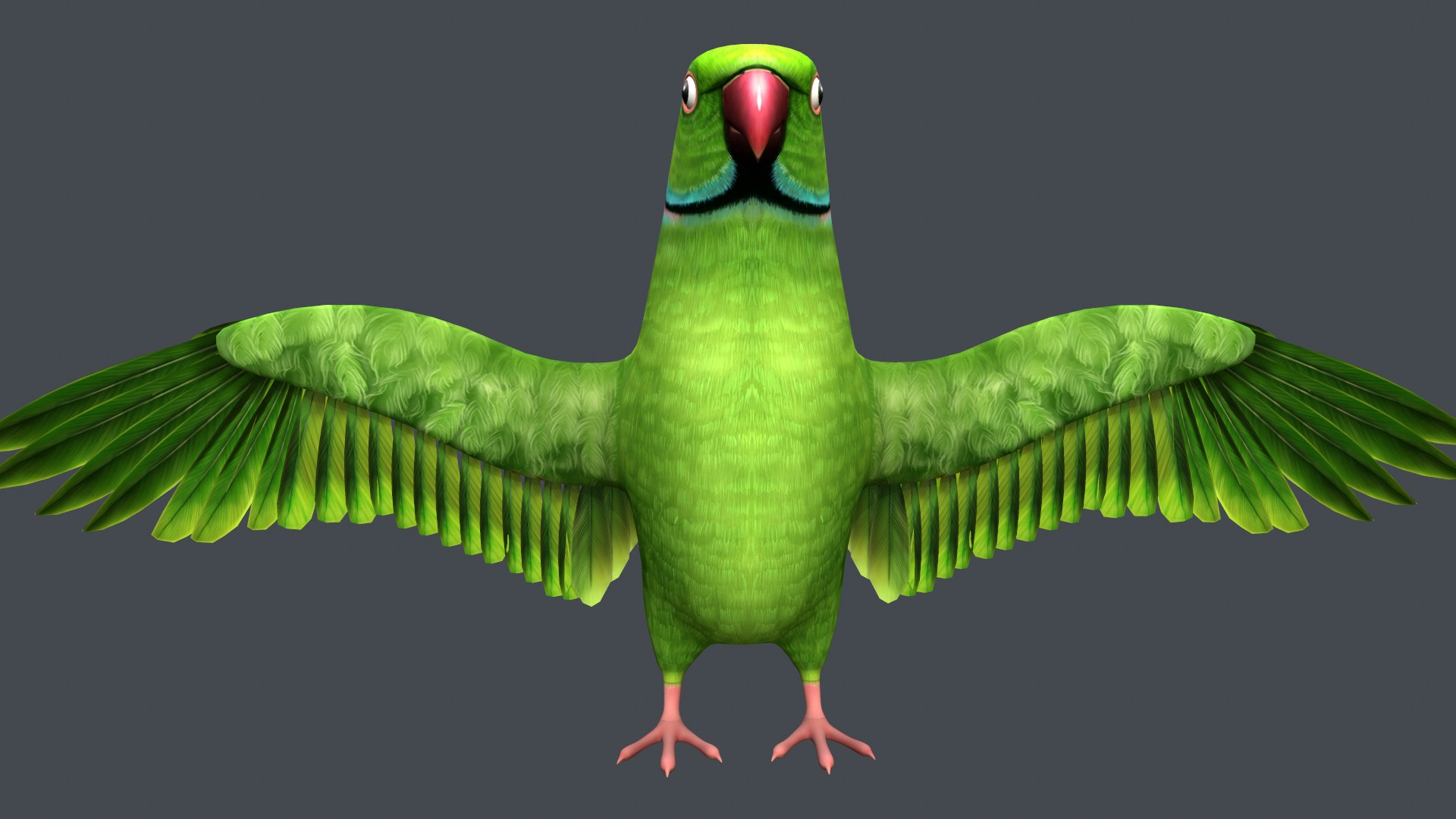 3D Model Parrot Stylized - TurboSquid 1596774
