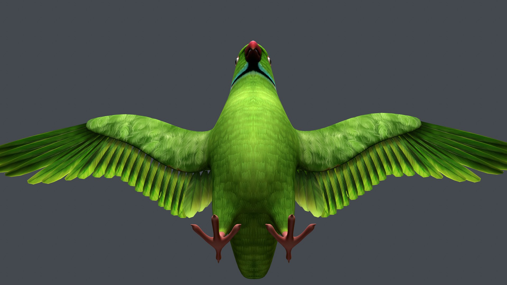 3D Model Parrot Stylized - TurboSquid 1596774
