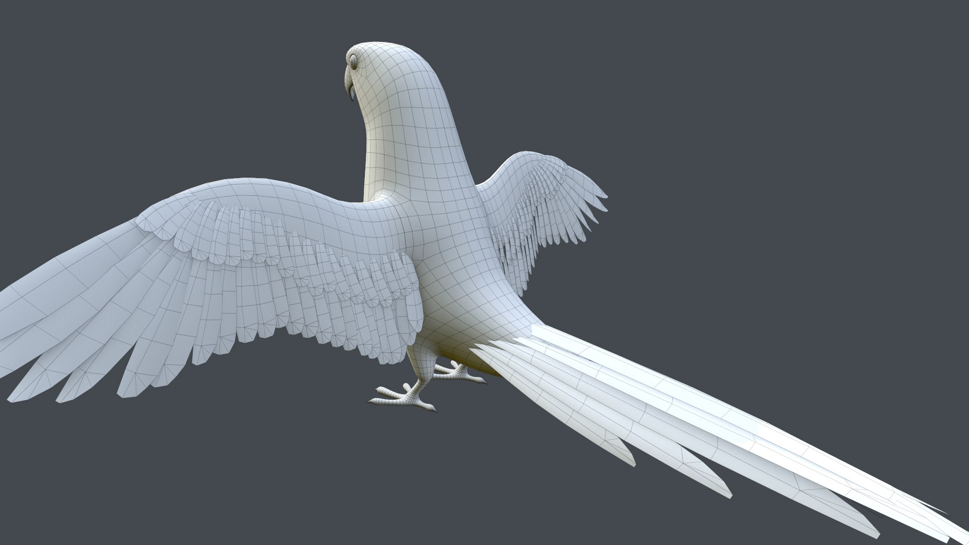 3D Model Parrot Stylized - TurboSquid 1596774