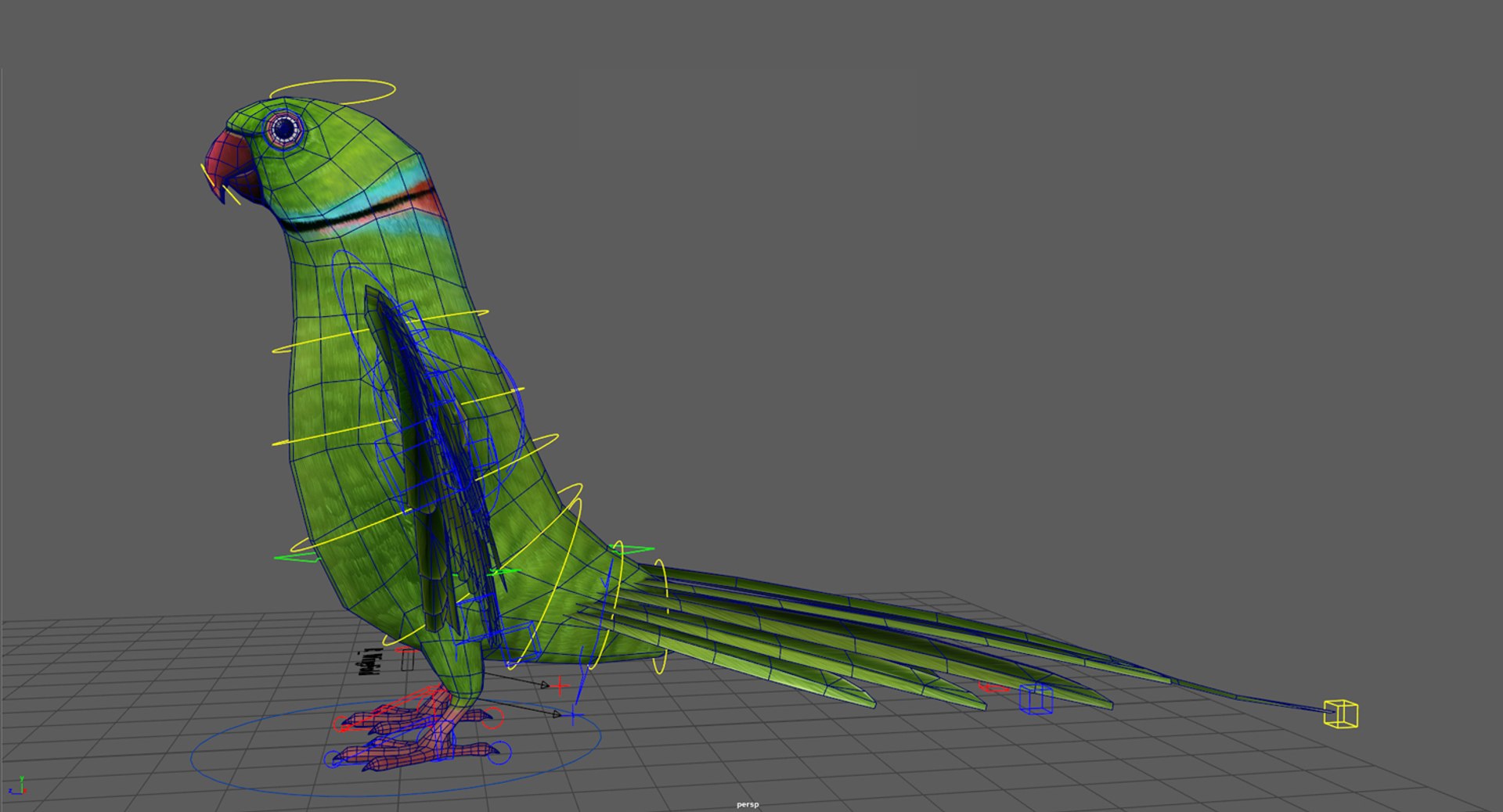 3D Model Parrot Stylized - TurboSquid 1596774