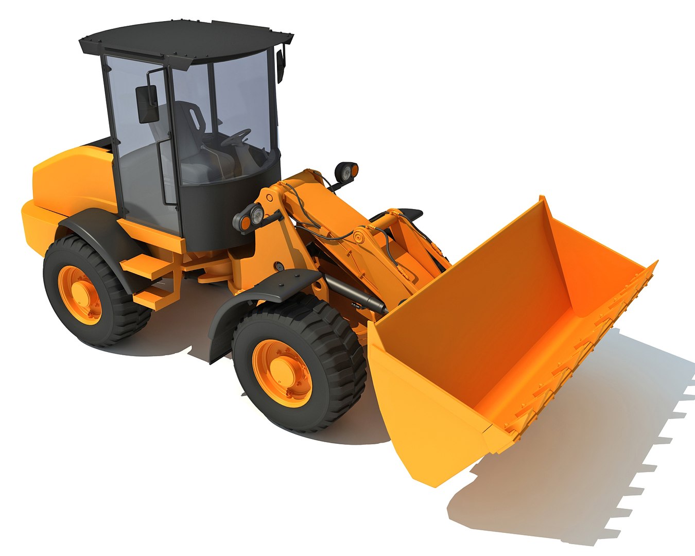 3D Model Wheel Loader - TurboSquid 1234691