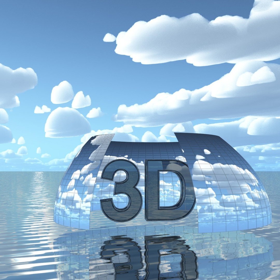 3ds max sky clouds