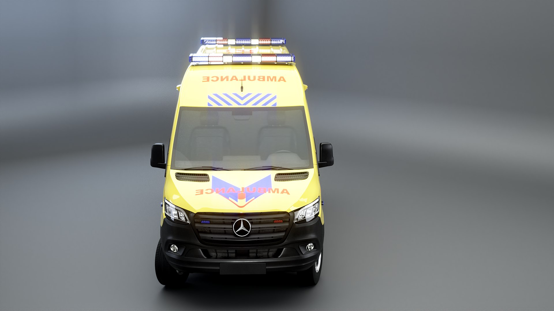 Mercedes Sprinter 4x4 Ambulance 3D Model - TurboSquid 2288362