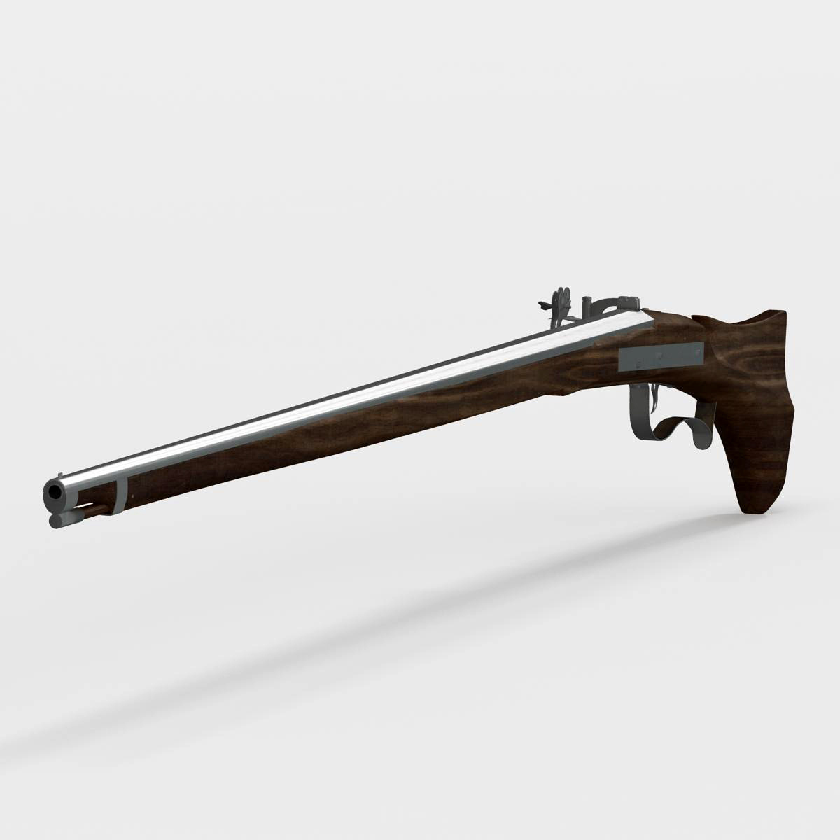 luntenschlossmuskete suhl um 1620 3d model