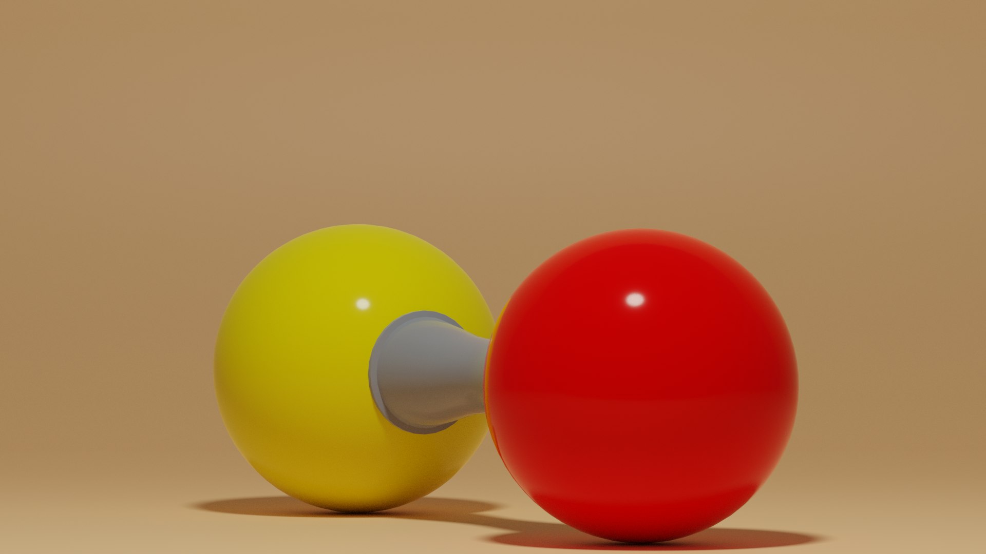 Sulfur Monoxide Molecule SO 3D Model - TurboSquid 1721411