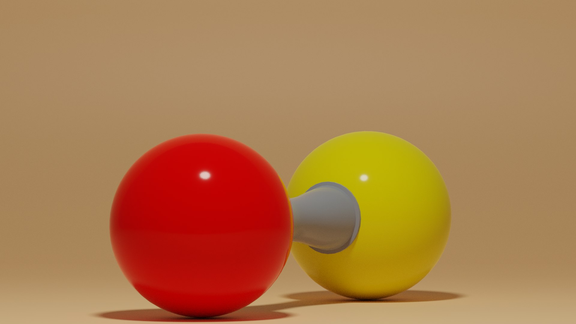 Sulfur Monoxide Molecule SO 3D Model - TurboSquid 1721411