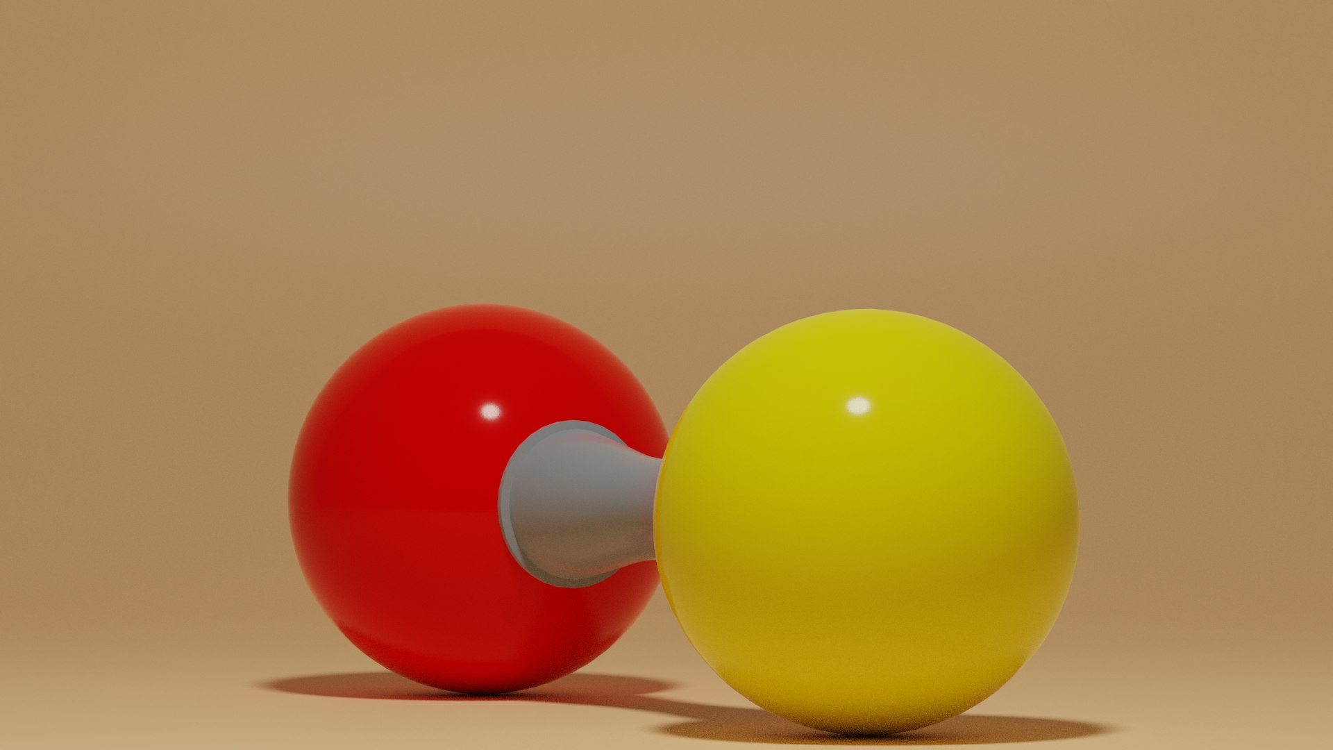 Sulfur Monoxide Molecule SO 3D Model - TurboSquid 1721411