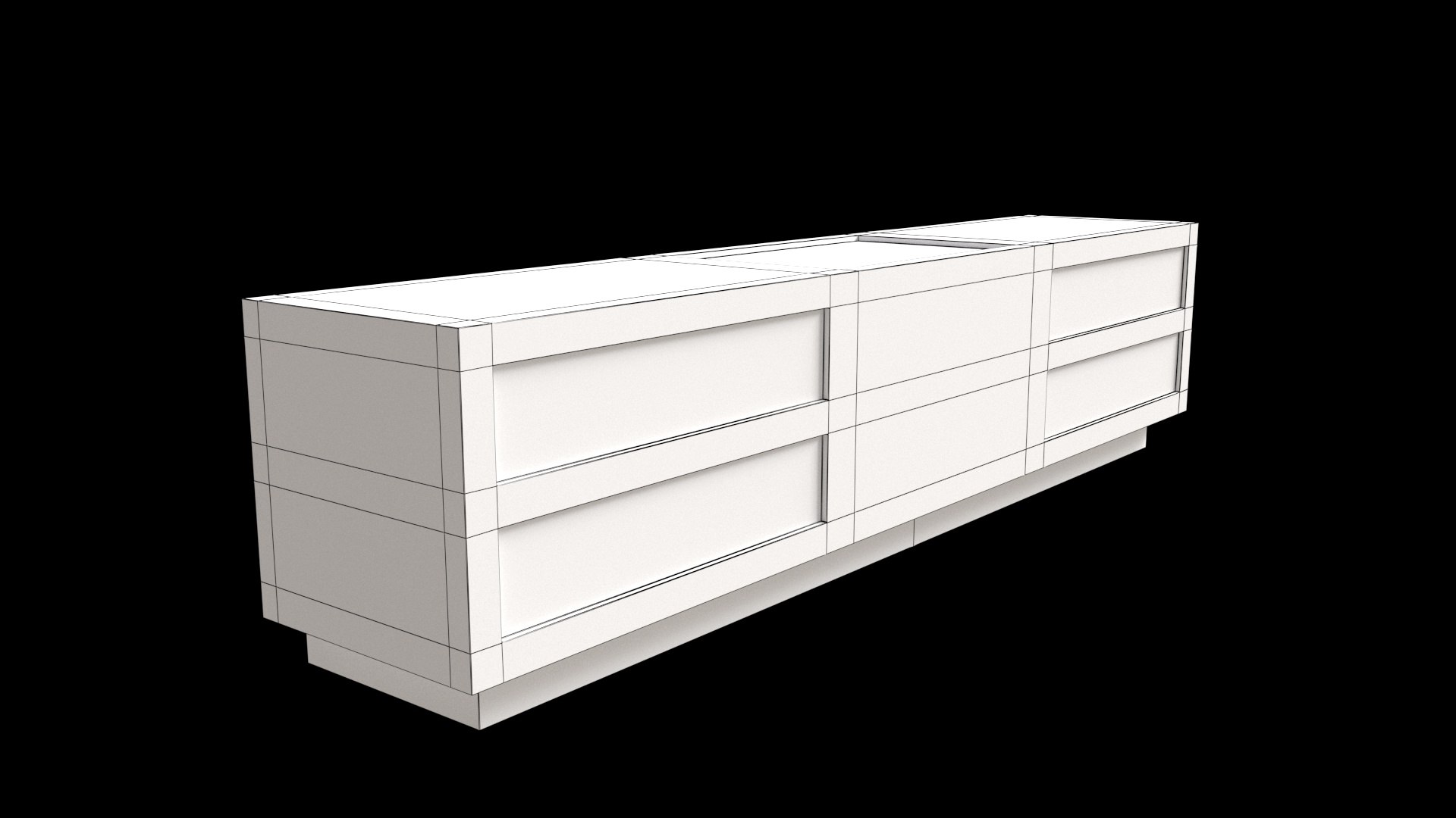 Sideboard ML23 Laurameroni 3D Model - TurboSquid 2193049