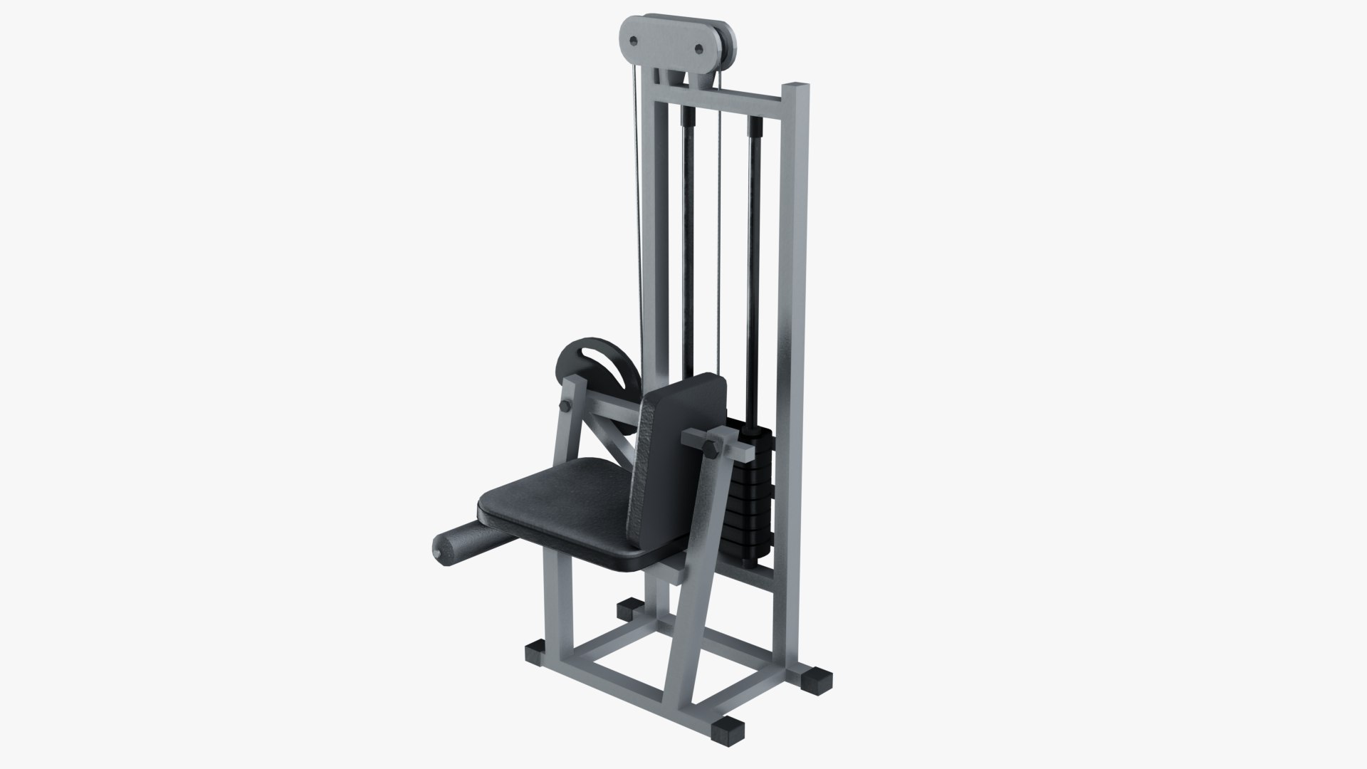 Leg Extension Machine 3D Model - TurboSquid 1863075