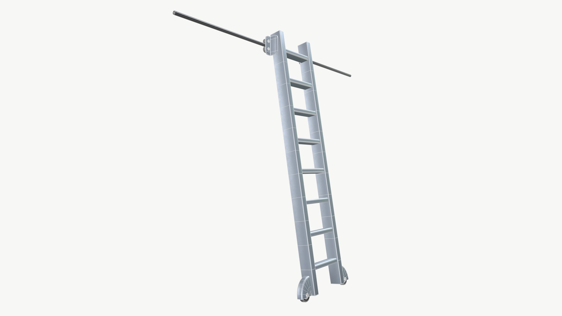 Sliding Ladder 3D - TurboSquid 2333531