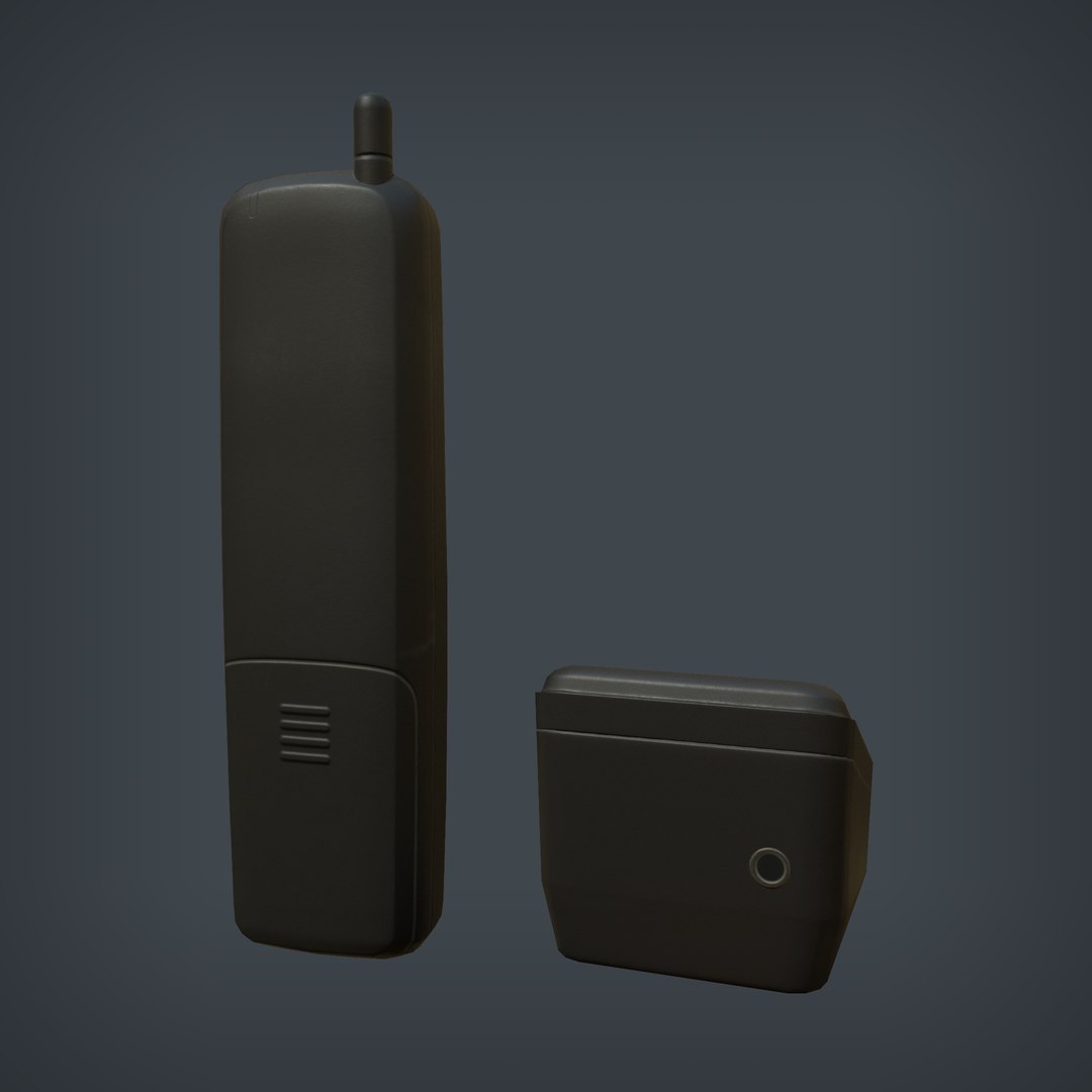 Wireless Phone Base 3D Model - TurboSquid 1645657