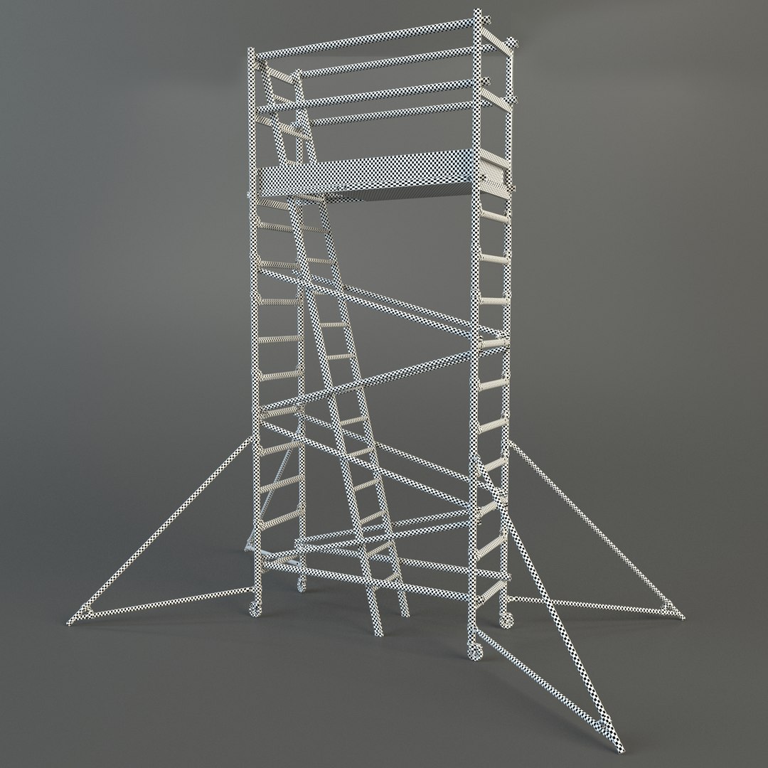 scaffold tower 3d model