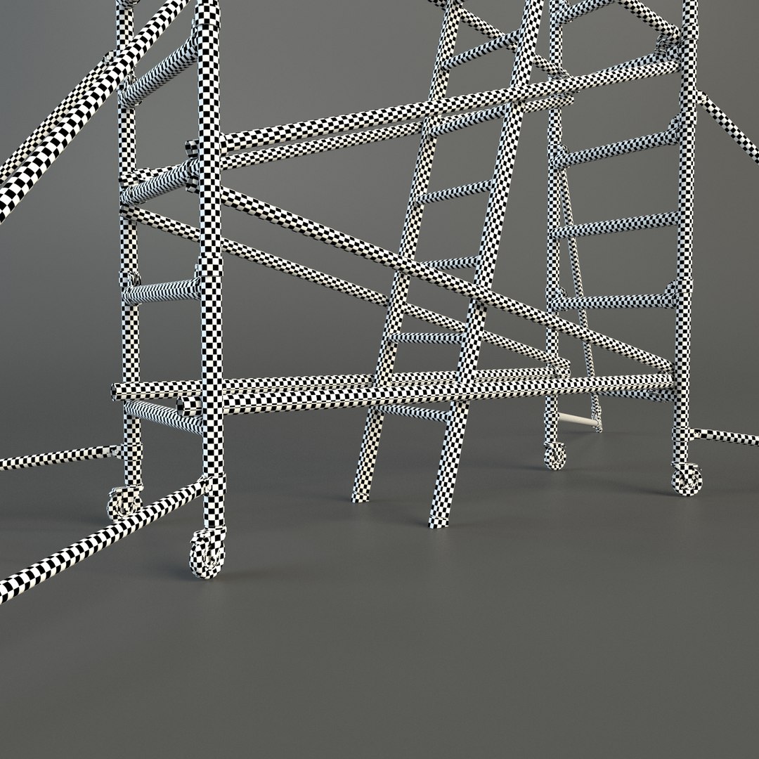 scaffold tower 3d model