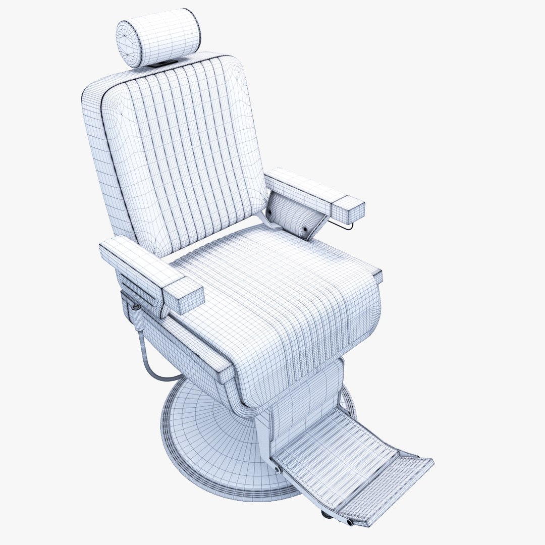 Barber Chair 3d Max