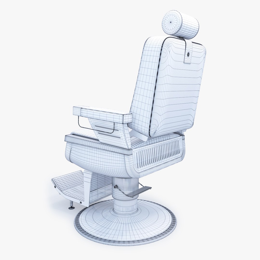 Barber Chair 3d Max