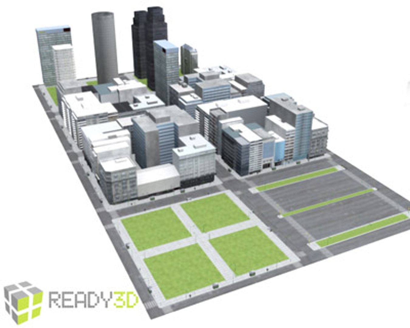 3d Modular City Model