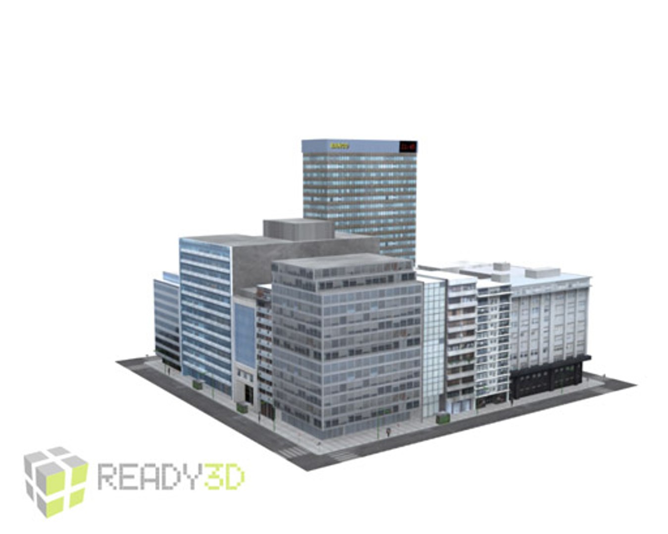 3d Modular City Model