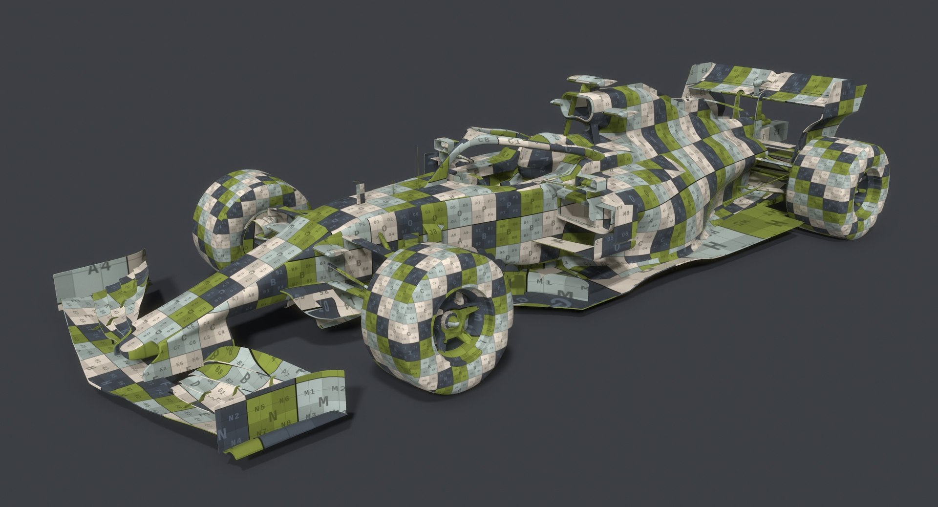 3D Formula 1 Season 2019 Model - TurboSquid 1394453