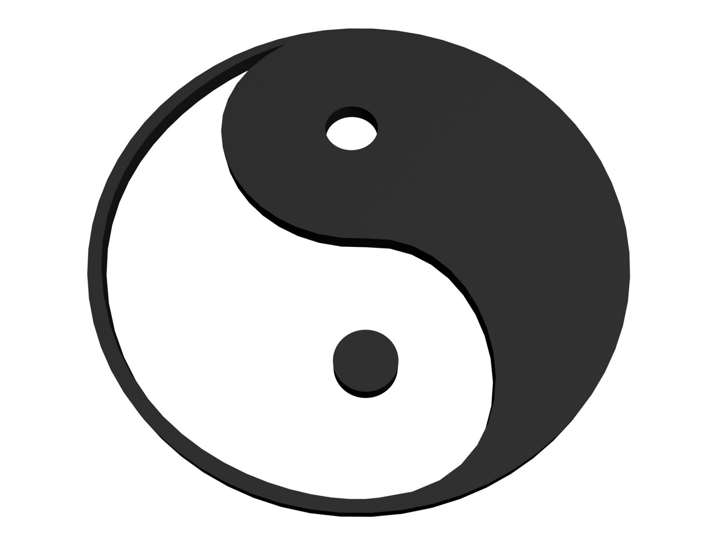 3d Yin Yang Model