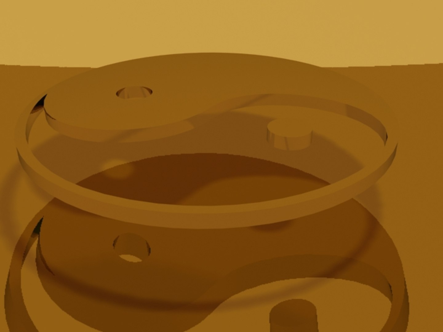 3d Yin Yang Model