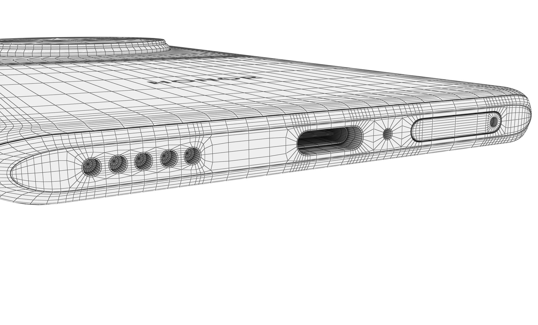 Honor X50 GT White 3D model - TurboSquid 2177300