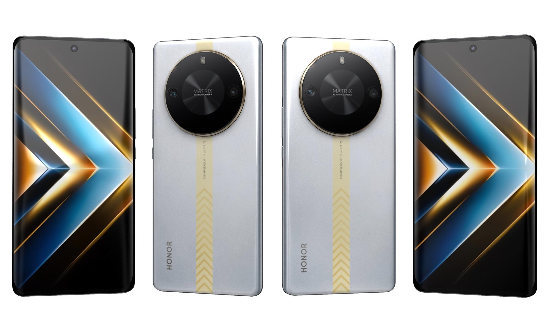 Honor X50 GT White 3D model - TurboSquid 2177300