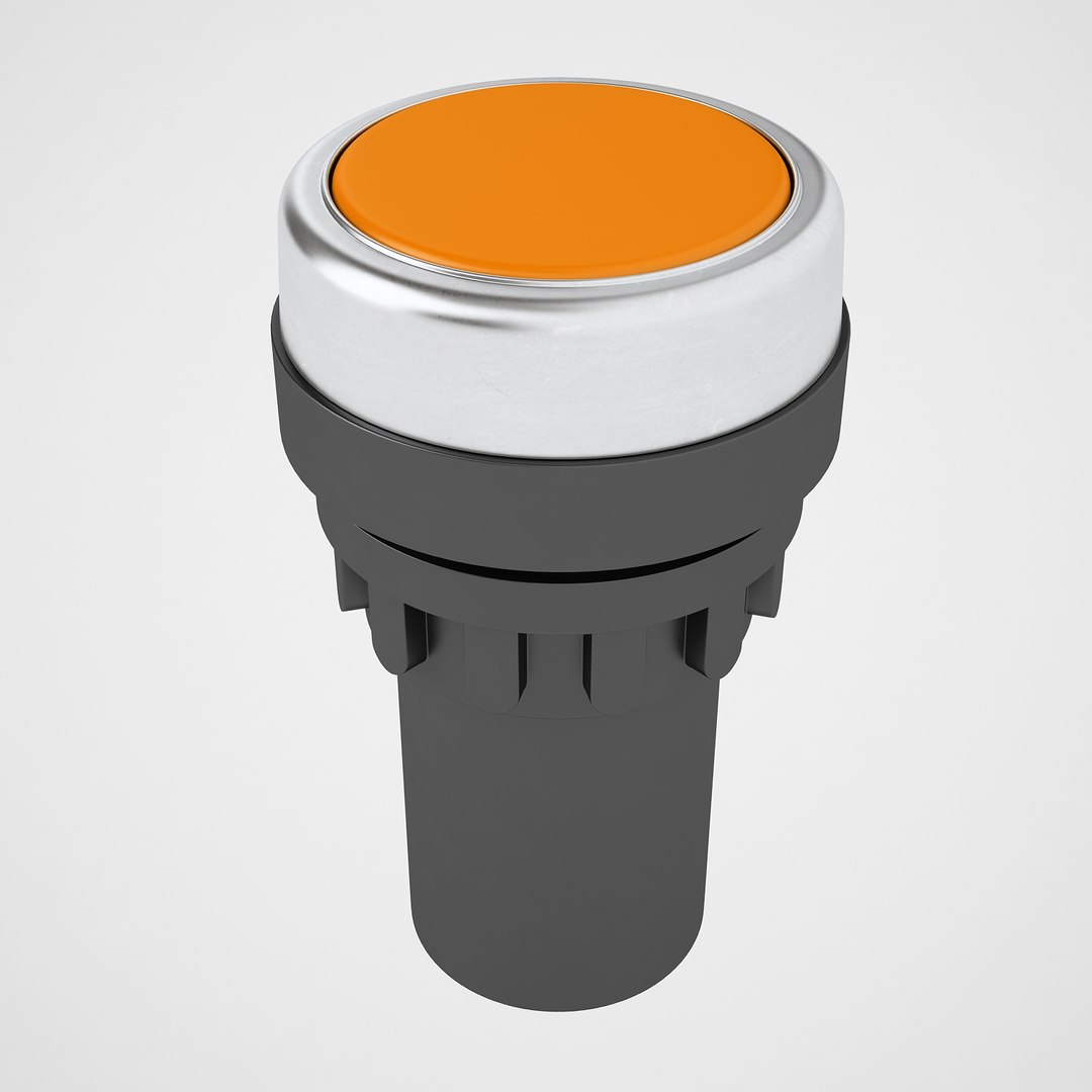 3D Industrial Button - TurboSquid 1298166