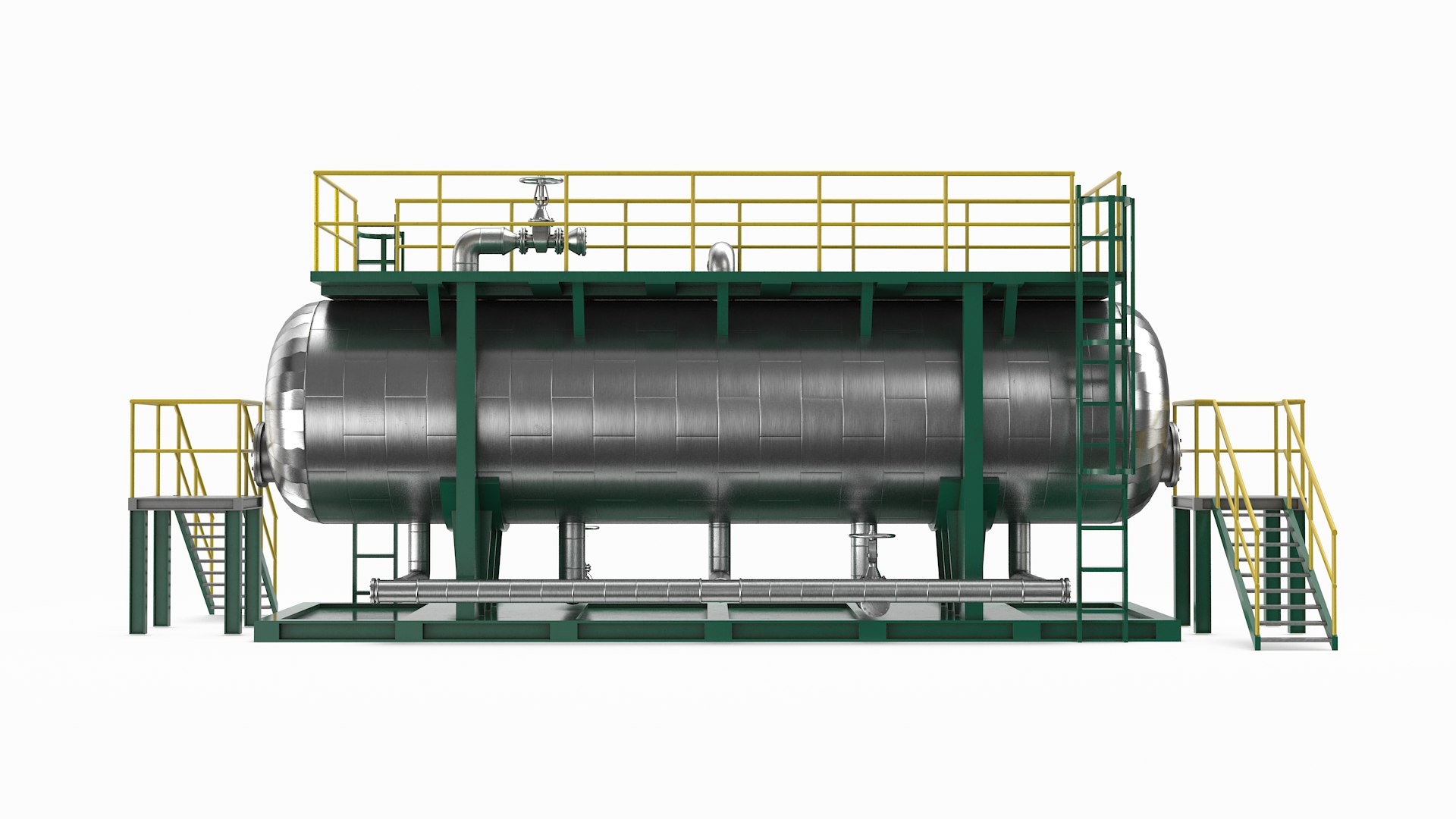 Refinery Desalter 3D Model - TurboSquid 1495988