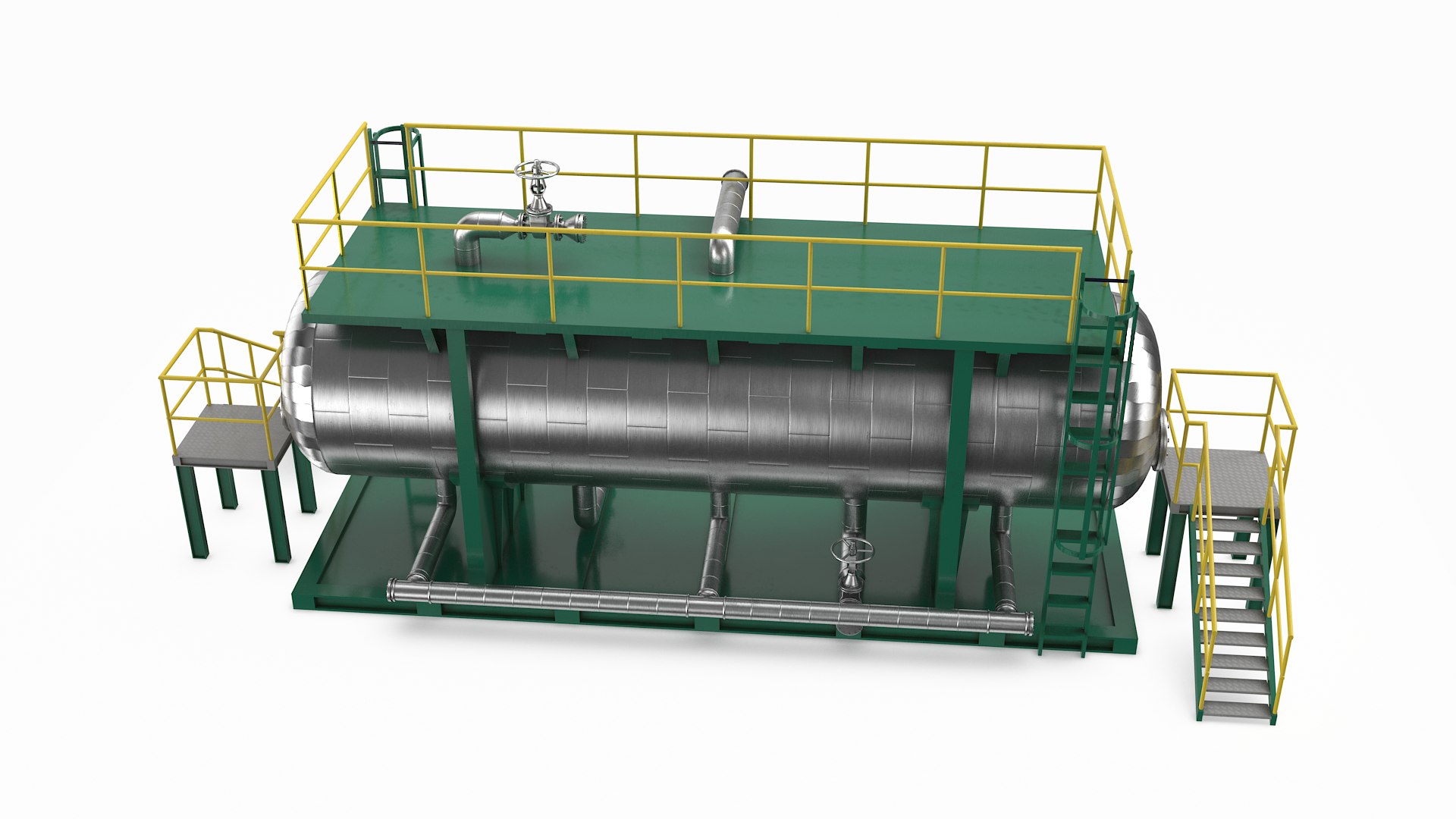 Refinery Desalter 3D Model - TurboSquid 1495988