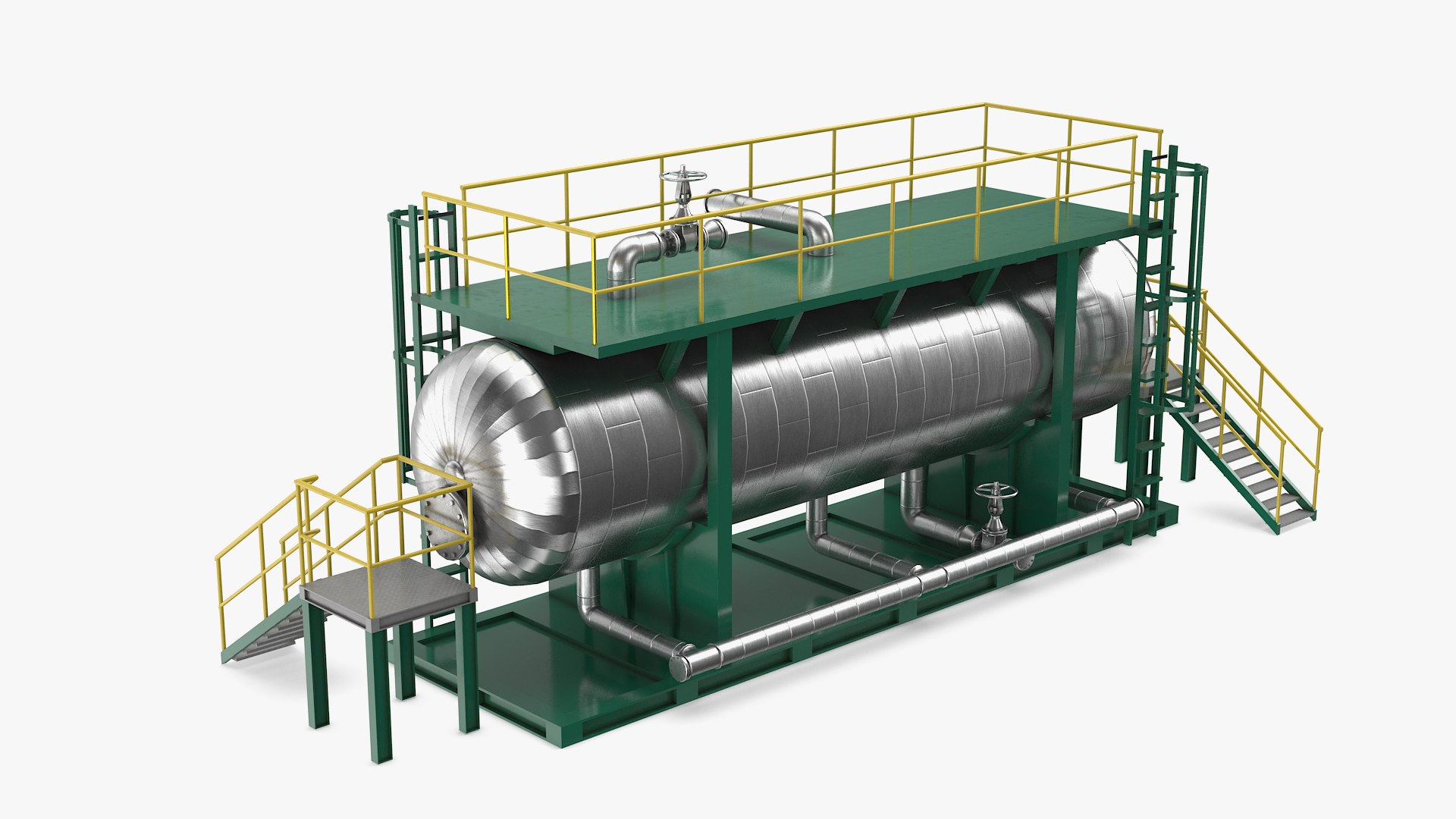 Refinery Desalter 3D Model - TurboSquid 1495988