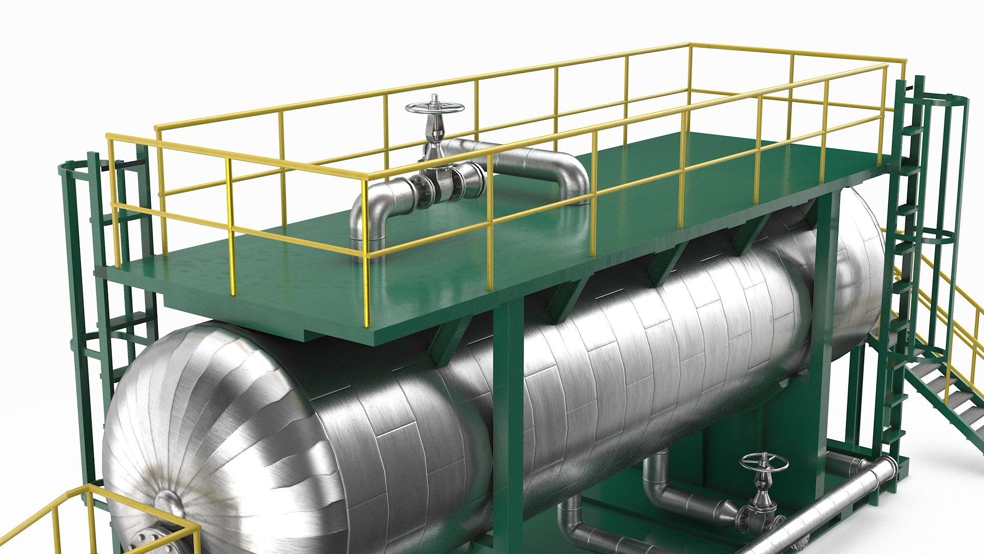 Refinery Desalter 3D Model - TurboSquid 1495988