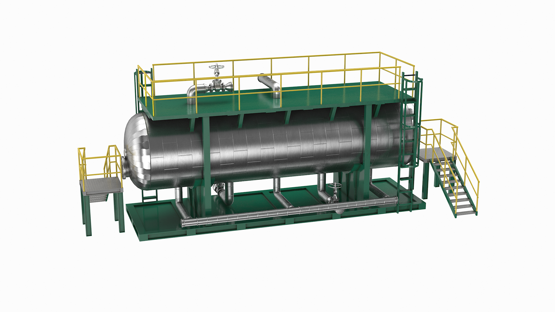 Refinery Desalter 3D Model - TurboSquid 1495988