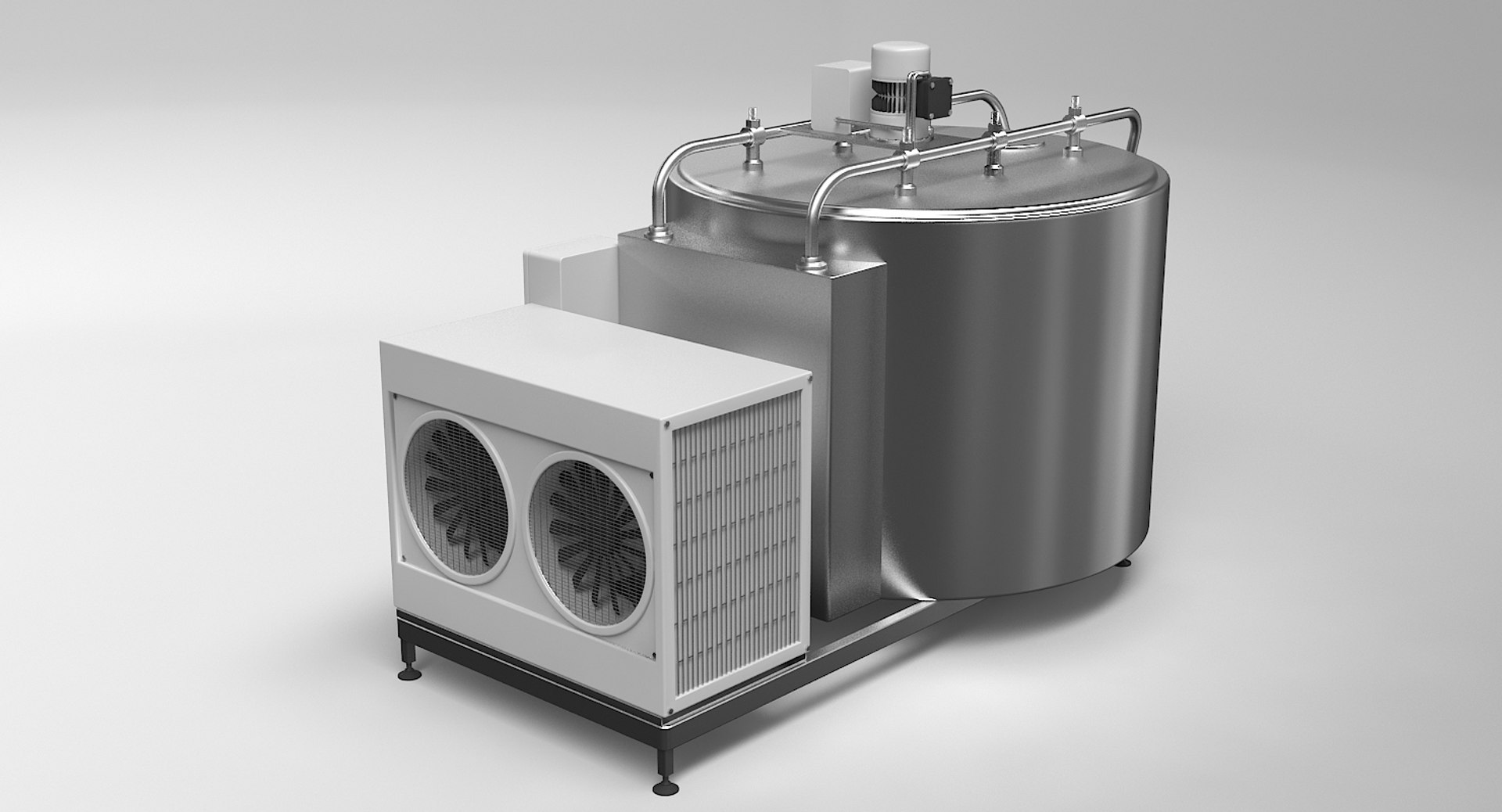 3d Cooling Tank Model